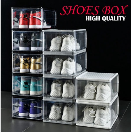 COVERLAS Shoe Box/ High Quality Shoes Storage Box/Transparent Hard Case ...