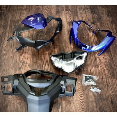 🔥 yamaha kepala y15 convert set y15zr v1 convert to v2 head lamp ...