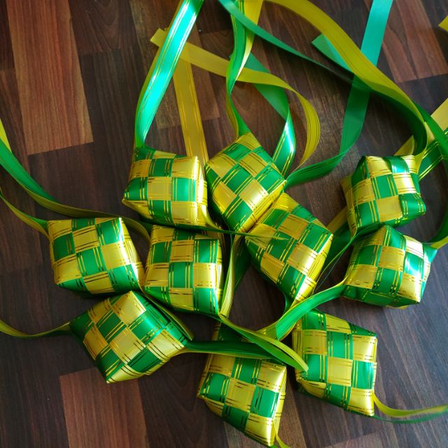 KETUPAT RIBBON HIASAN HARI RAYA MINIMUM ORDER 10PCS | Shopee Malaysia