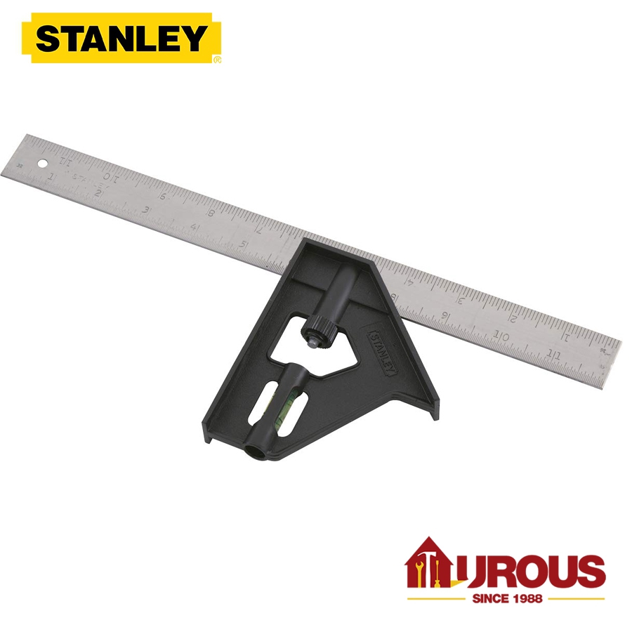 Stanley Combination Square 12'' 46-012-81 | Shopee Malaysia