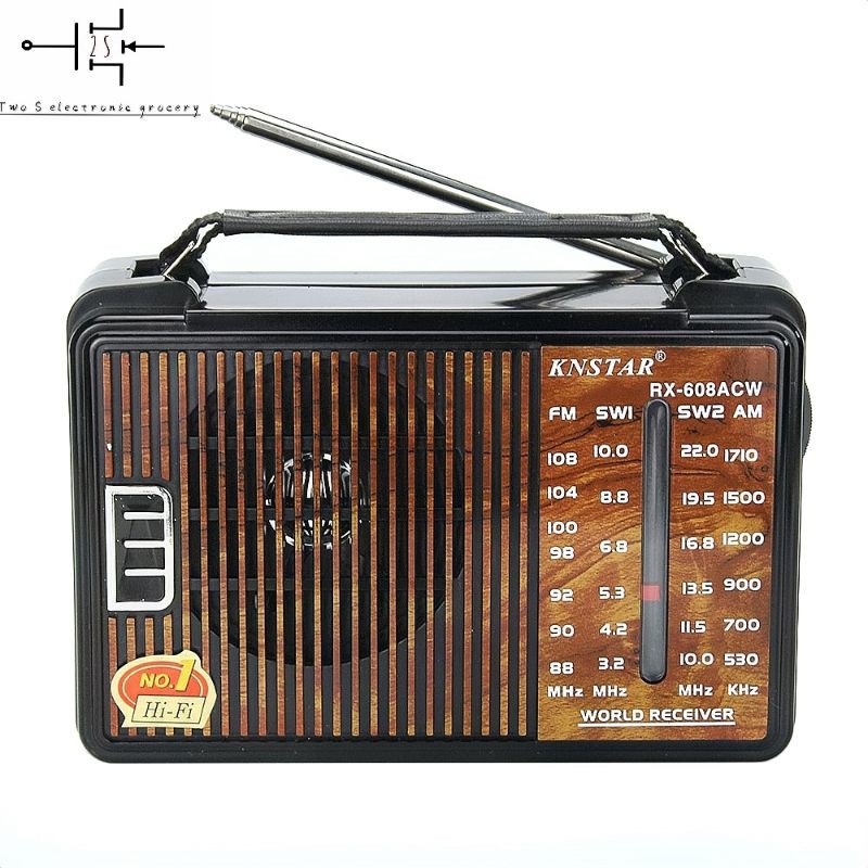 💡🇲🇾READY STOCK💡KNSTAR RX-608ACW Portable Radio Mini Battery Plug In ...