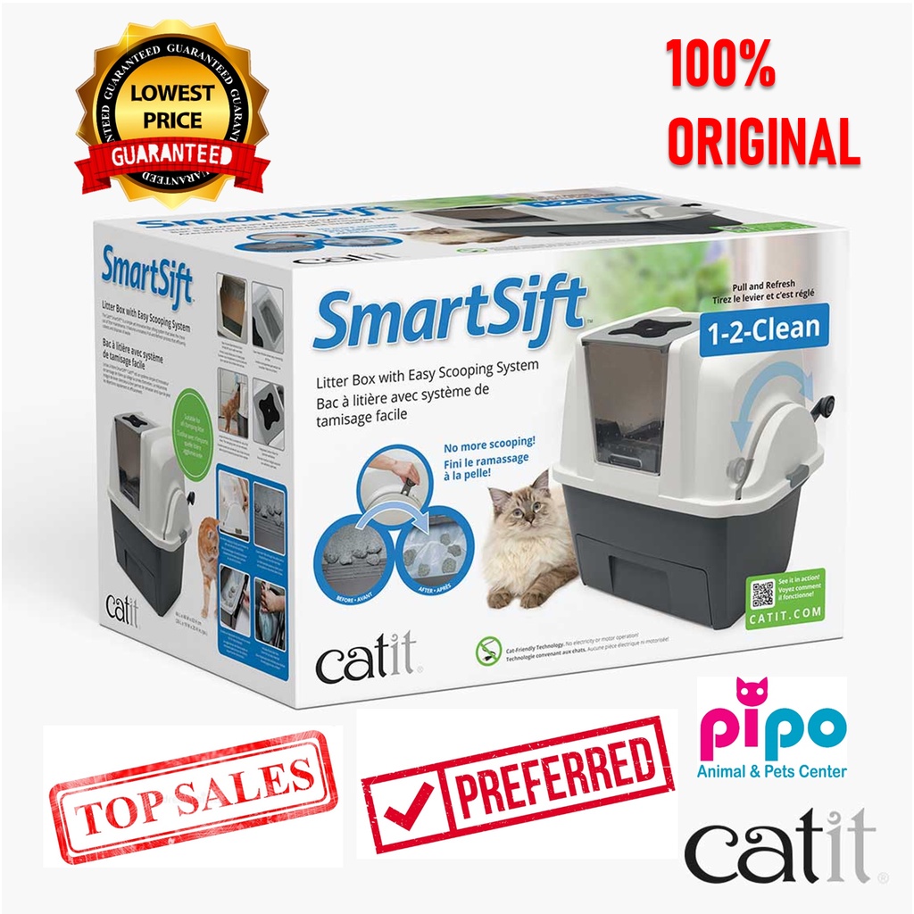 Smartsift / Catit SmartSift / Smart Sift Cat Pan Toilet LOWEST | Shopee ...