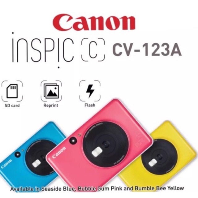 Canon Inspic (C) CV-123A Original with 1 years warranty | Shopee Malaysia