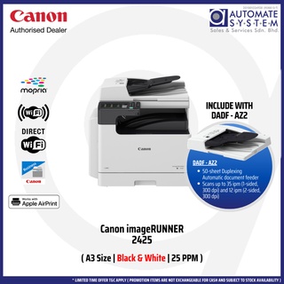 Canon imageRUNNER 2425 - IR 2425 - A3 Monochrome Laser Multifunctional ...