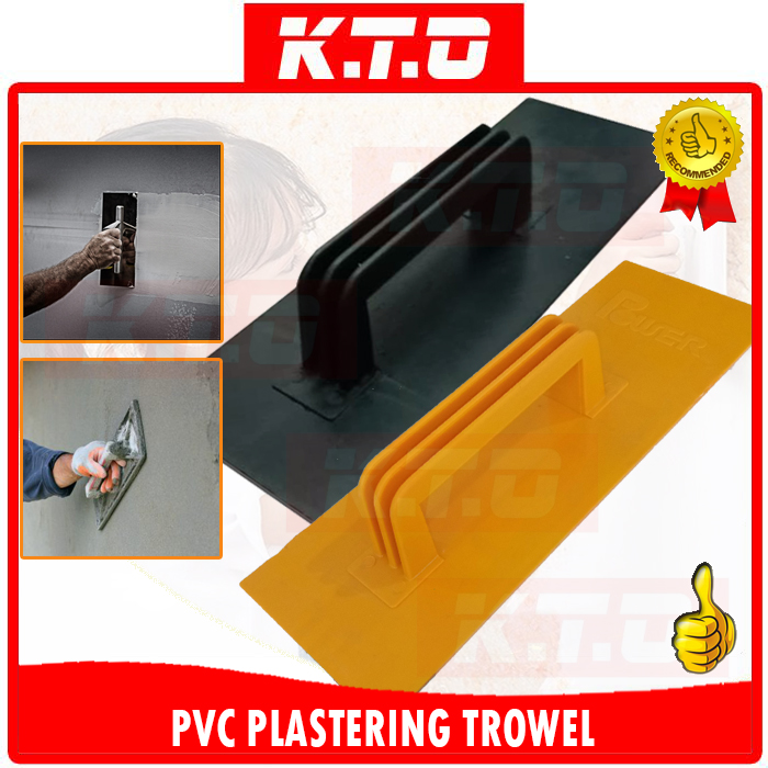 [4 INCH] PVC PLASTERING CEMENT TROWEL / PLASTIC TROWEL / TROWEL PLASTER ...