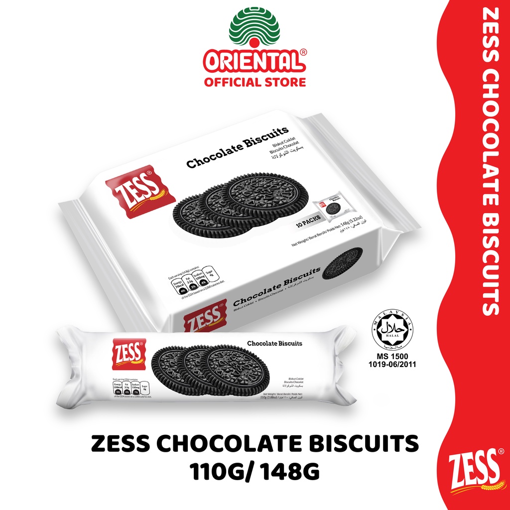 Zess CHOCOLATE BISCUITS 110G | Shopee Malaysia