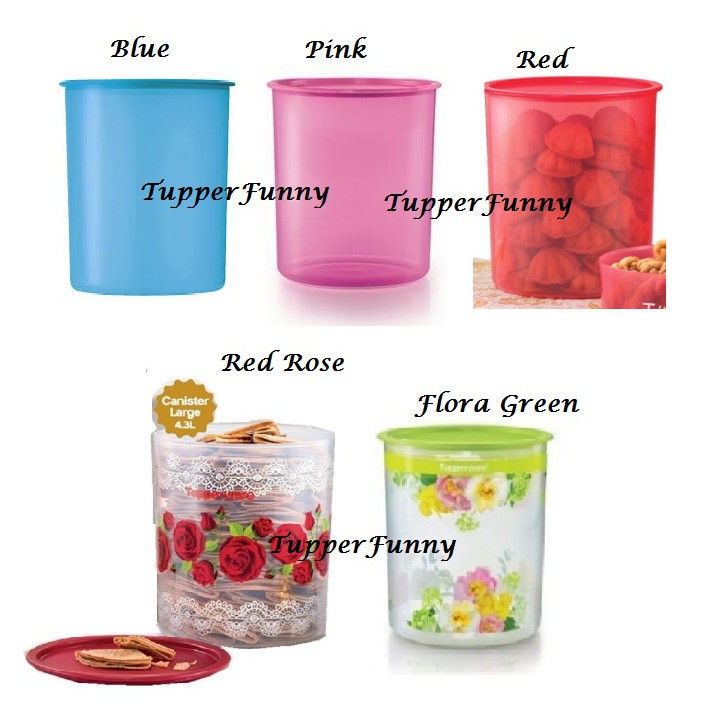 Tupperware One Touch Canister Large 4.3L | Shopee Malaysia