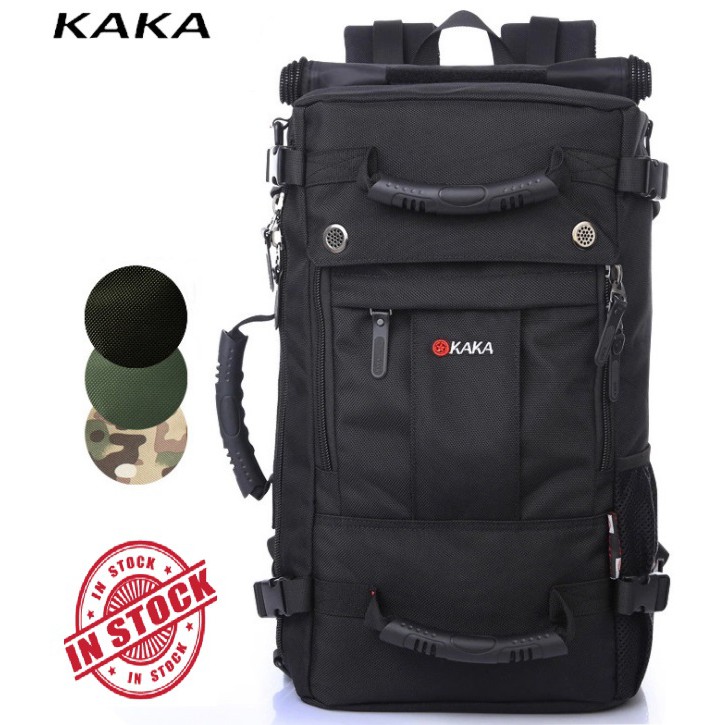 Kaka 3 in 1 large luggage travel bag backpack (40L) | Shopee Malaysia
