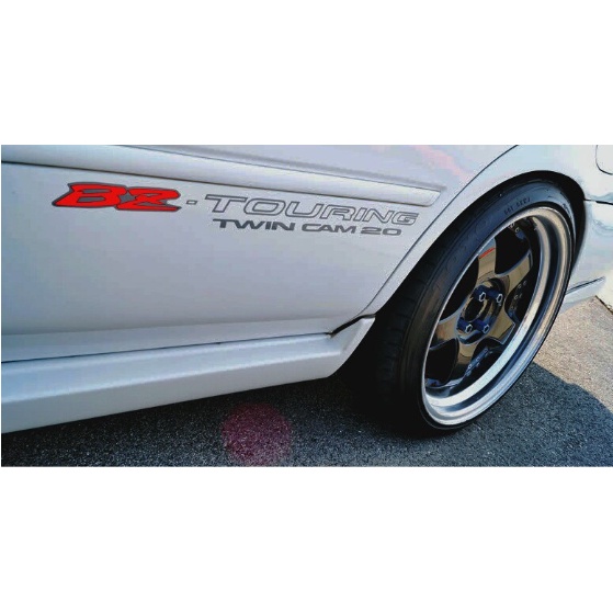 STICKER TOYOTA SEG AE100 AE101 BZ TOURING TWINCAM 20 BLACKTOP AE111 ...