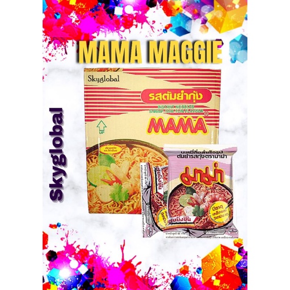 Mama Mee instant noodles/mama thailand/1kotak=30pcs | Shopee Malaysia