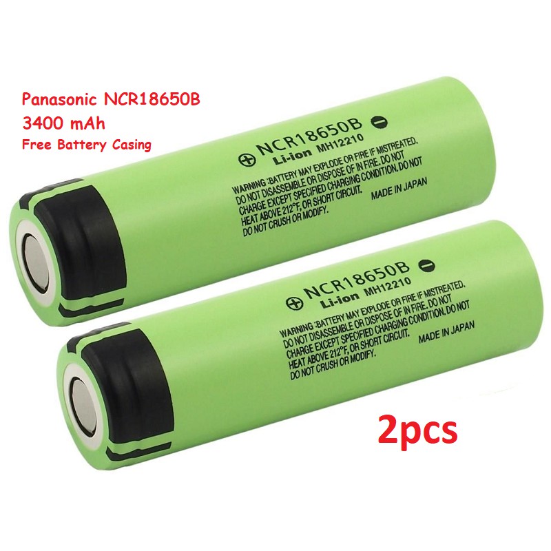 Panasonic 18650 Rechargeable Batteries