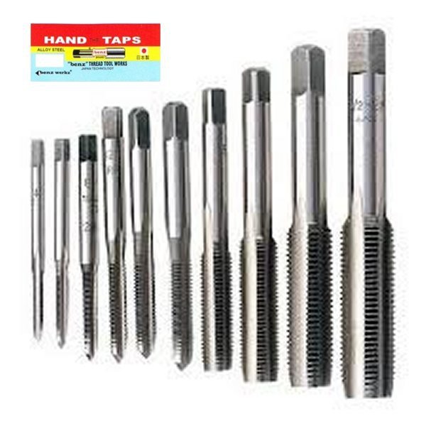 SKC Hand Taps Set Pipe Thread Standard Set of 2PCS (Imperial BSP/NPT) 1 ...