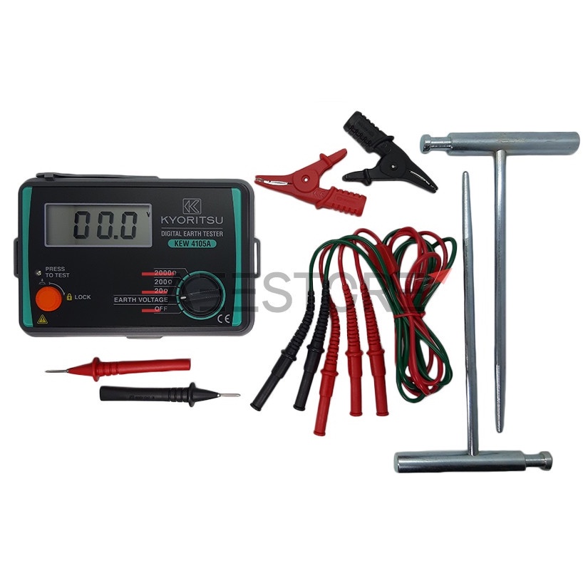Kyoritsu 4105a Earth Tester Acon Calibration And 56 Off