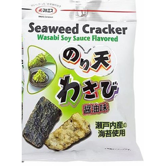 Maruesu wasabi soy sauce flavored japan wasbi soy sauce seaweed tempura ...