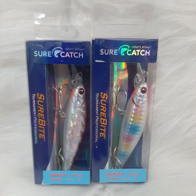 Ready Stock SureCatch Surebite Shikisu Sinking Lure 75mm | Shopee Malaysia