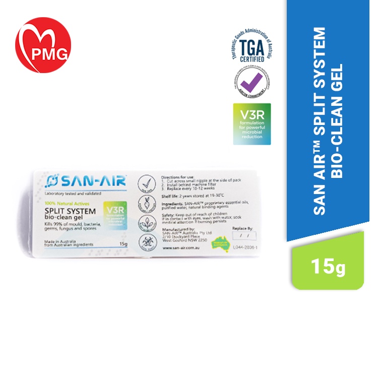 [PMG PHARMACY] San-Air Split System V3R Bio-clean gel 15gm - put in air ...