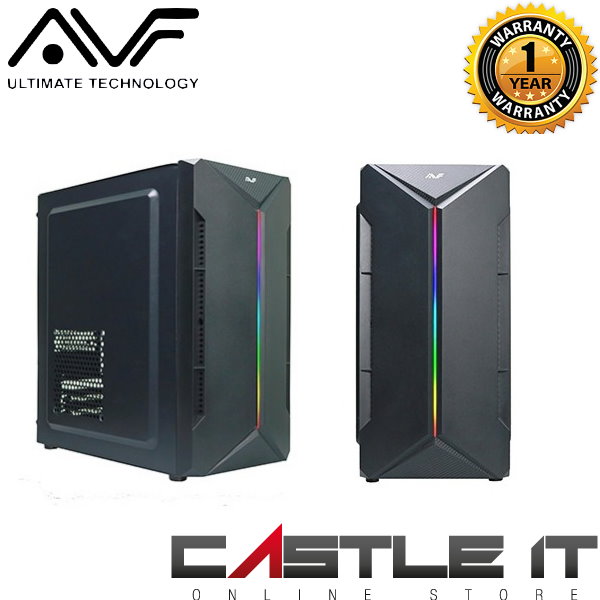 Avf mx3000 premium m-atx pc tower usb3 rgb light micro atx casing | BeeCost