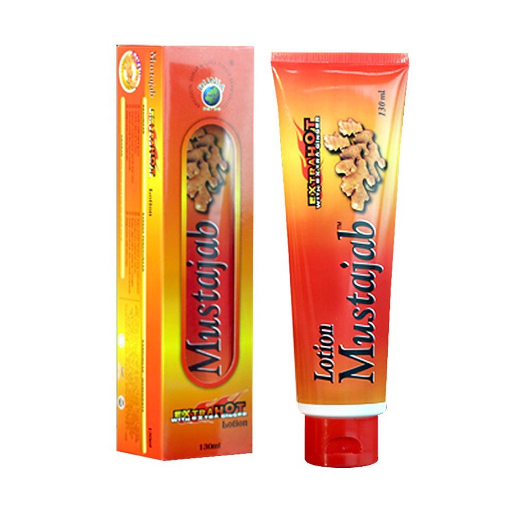 EXTRA HOT WITH EXTRA GINGER LOTION MUSTAJAB LOSYEN 100% ORIGINAL ...