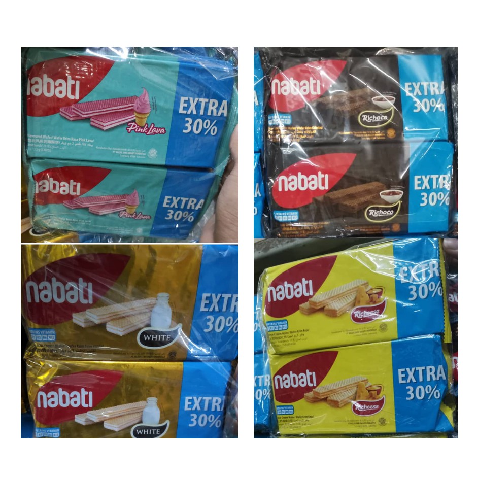 [Ready Stock] Nabati Cheese Wafer 58.5gx10's (Richeese Cheese/Richoco ...