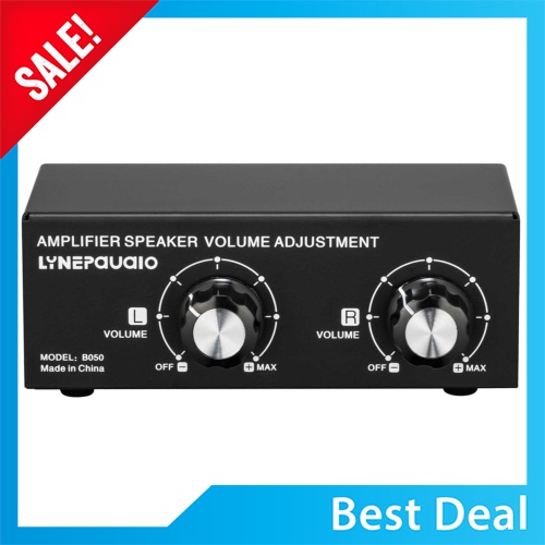 Best Deal 150W 14AWG Desktop Passive Speaker Volume Control Box ...