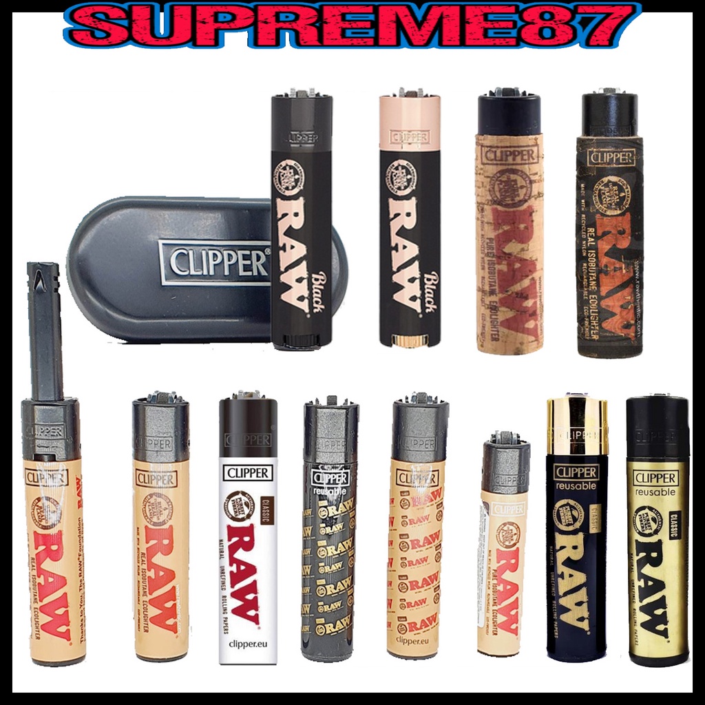 Raw Clipper ECO Lighter Refillable clipper lighter original | Shopee ...