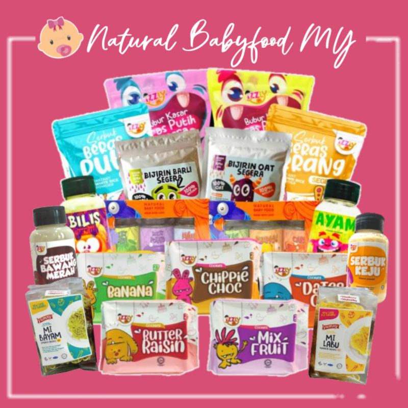 Izzly BabyFood | Eatalian Express Vege Pasta | Yumny Mi Sayur | 100% ...