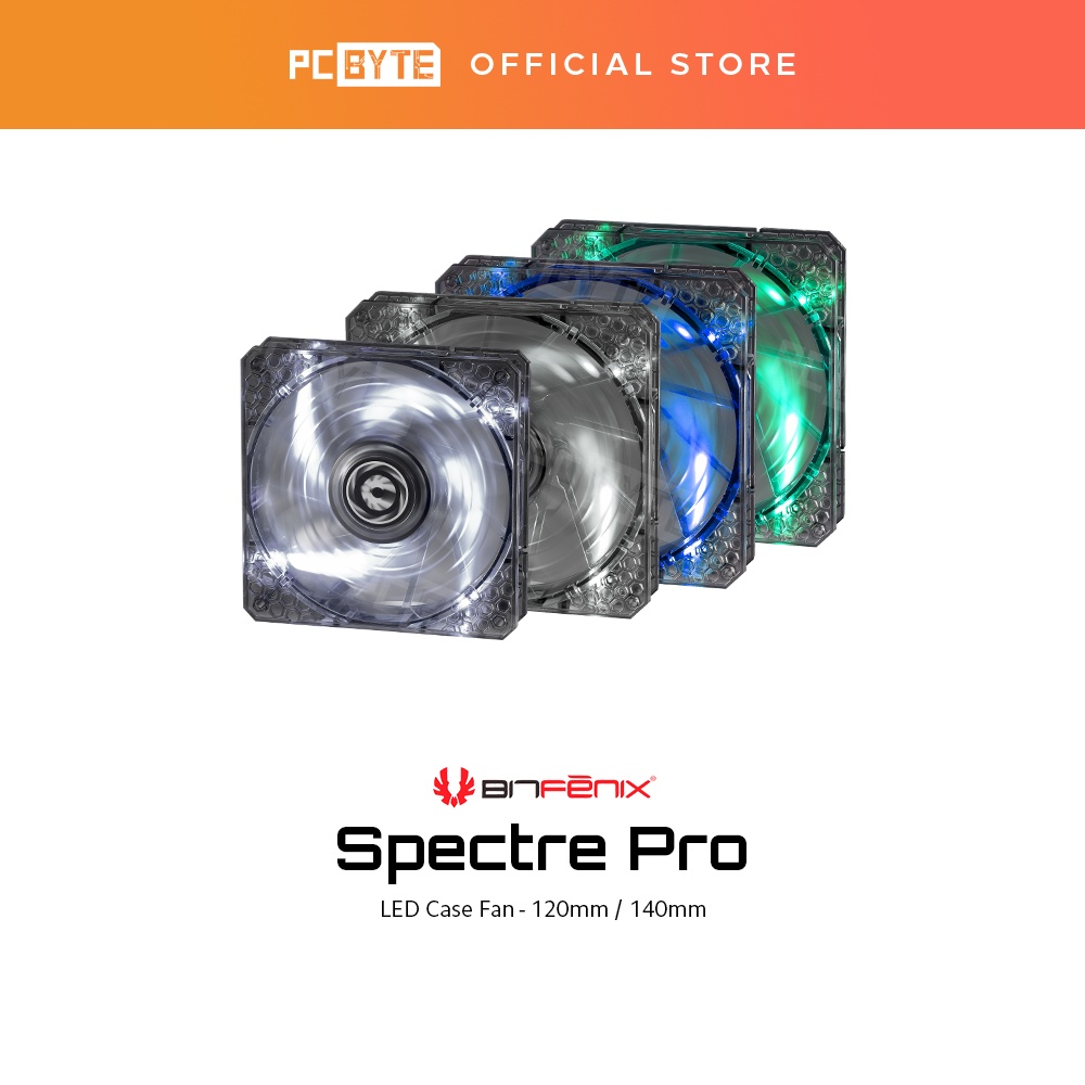 Bitfenix Spectre Pro LED Case Fan - (120mm/140mm) | Shopee Malaysia