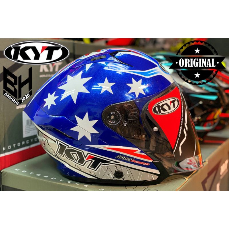 KYT NFJ HELMET / HELMET KYT NFJ BROC PARKER OPEN FACE | Shopee Malaysia