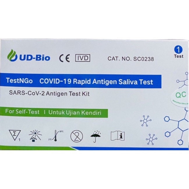 UD-Bio TestNGo Covid-19 Rapid Antigen Saliva Test Kit (1 Test Kit ... UD-Bio TestNGo Covid-19 Rapid Antigen Saliva Test Kit (1 Test Kit ...