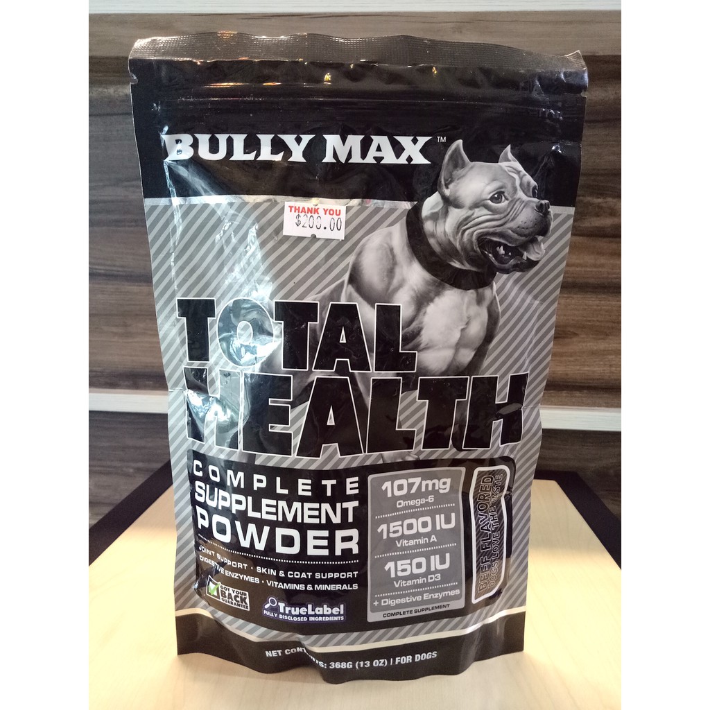 Is Bully Max Healthy For Dogs