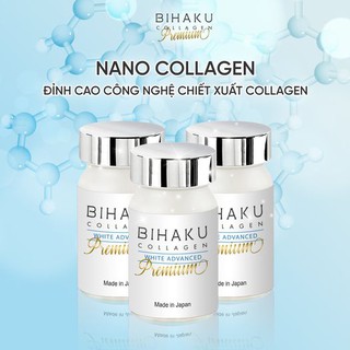 Bihaku Collagen Premium 30 capsules - Japanese nano collagen whitening pill | Shopee Malaysia