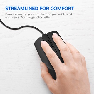 Philips Keyboard and Mouse Combo Set For PC Computer Office USB Wired ...