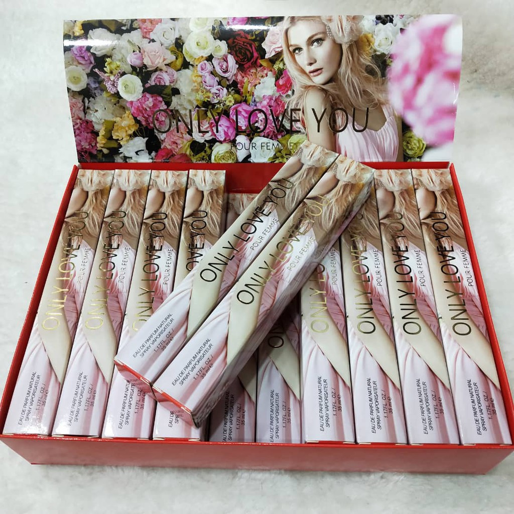 Perfume Viral Perempuan Botol Panjang 35ml | Only Love You | Shopee ...