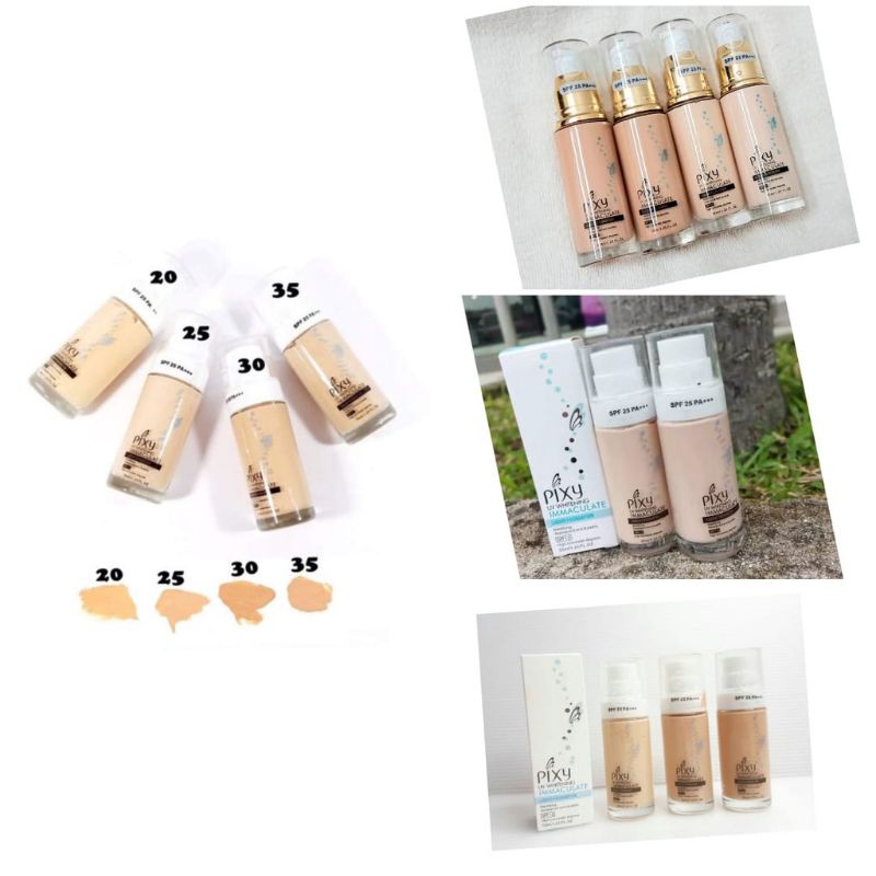 Pixy Full Coverage Whitening Silky Lasting full coverage foundation spf ...