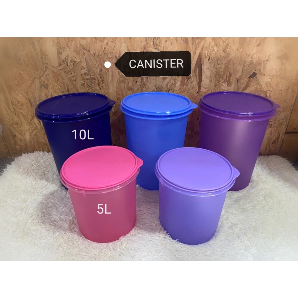 Tupperware - tall canister/jumbo canister/tong keropok/bks besar/kecil ...