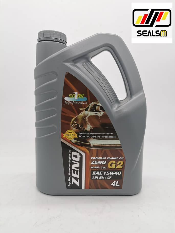 ZENQ G2 Engine Oil 15W40 4 Liter | Shopee Malaysia