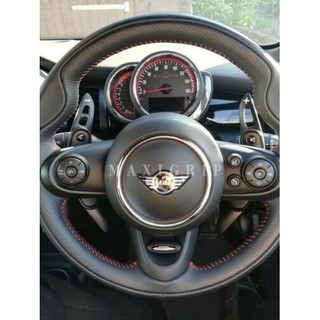 Mini cooper s paddle shifter aluminum jcw steering fits F54 F55 F56 F57 F60 clubman countryman 3 ...