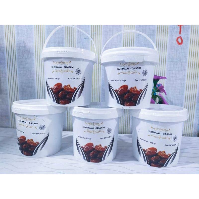 Kurma AL-QASSIM 850g EMBER Packaging / Sweet KURMA FREE PACKING BUBBLE ...