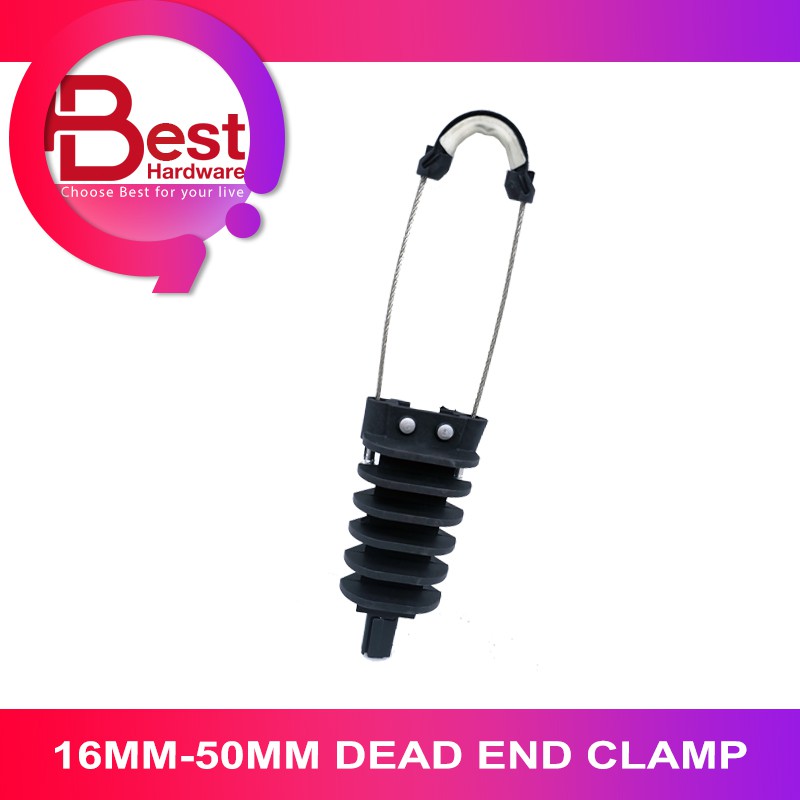 BEST HARDWARE - DEAD END CLAMP / ANCHOR CLAMP (FOR ABC CABLE) | Shopee ...