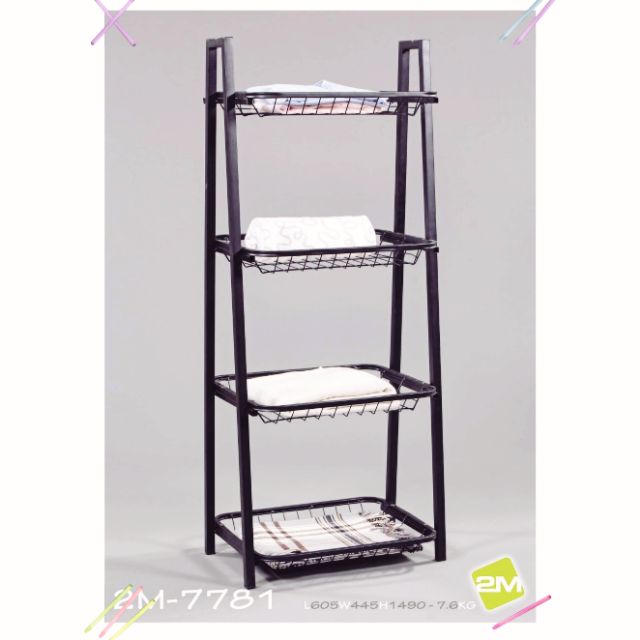 4 Layer Display stand 2M 7781/Multipurpose Display shelf/4 Tingkat Rak ...