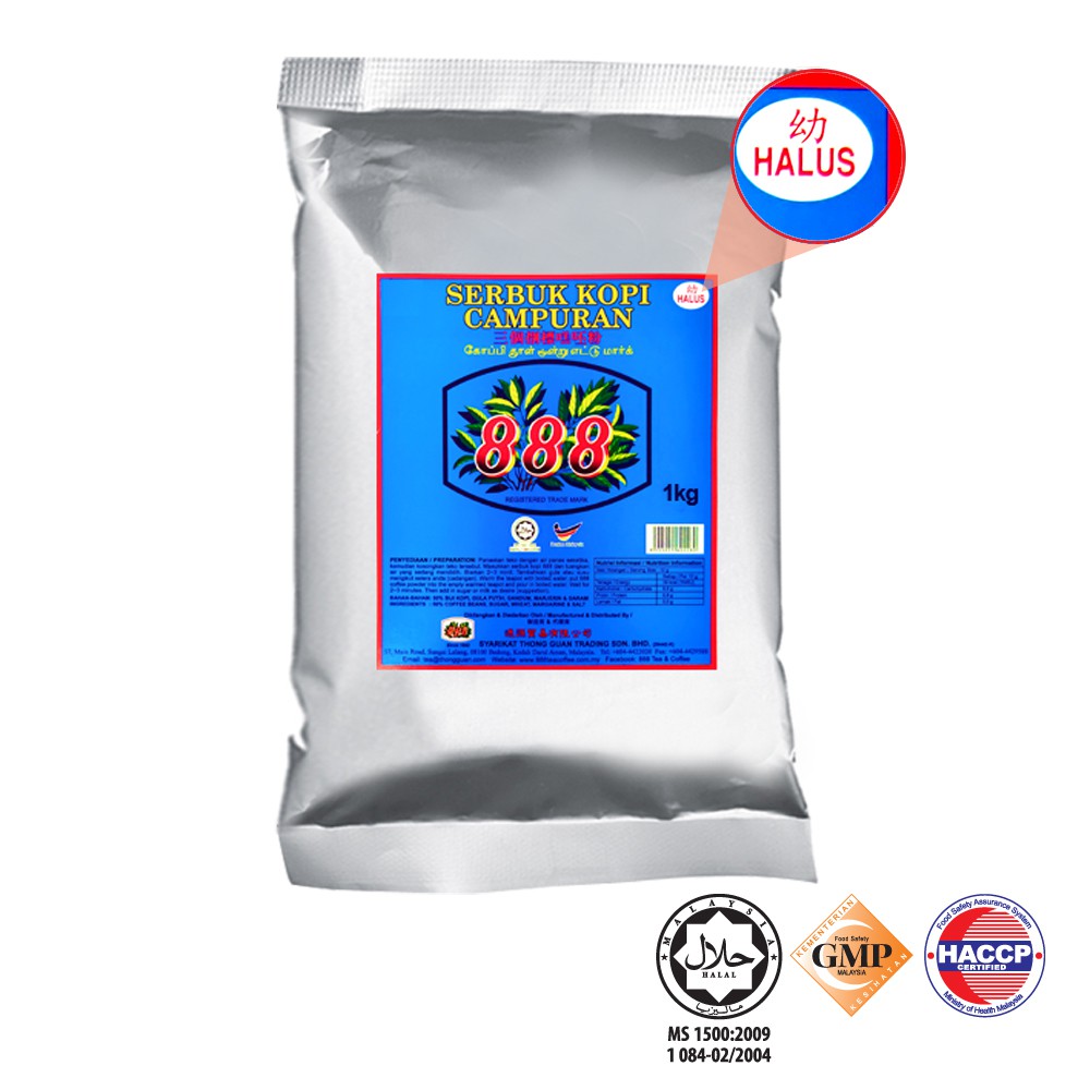 888 Coffee Powder - Fine (1kg) | Shopee Malaysia
