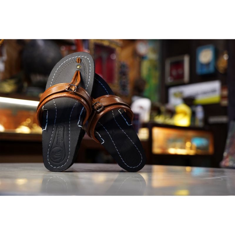 Capal Kulit Tradisional Angsari | Shopee Malaysia