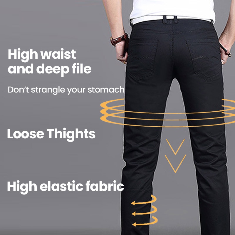 BOSC SLIM FIT SLACK PANT VIRAL Men Slack Pants Office Pants Seluar ...