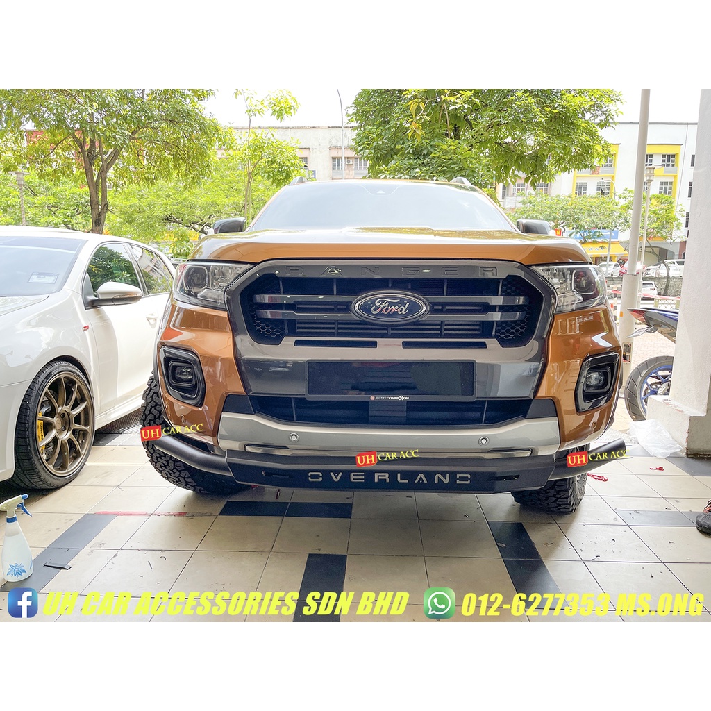 Ford Ranger T7/T8 XLT Wildtrak (OVERLAND) Front Bumper Nudge Bar ...
