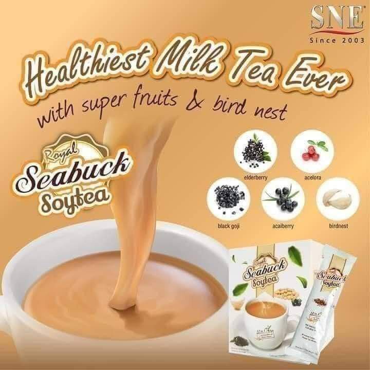 Royal Seabuck SOYTEA - Beauty Tea 12 in 1 with Seabuckthorn & Birdnest ...