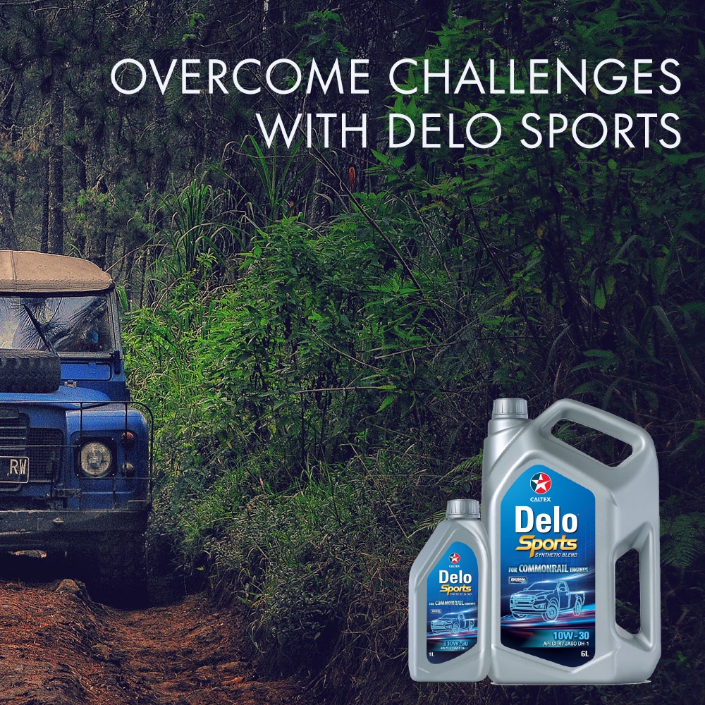 CALTEX Delo Sports Synthetic Blend SAE 10W-30 API CI-4 Semi Synthetic ...