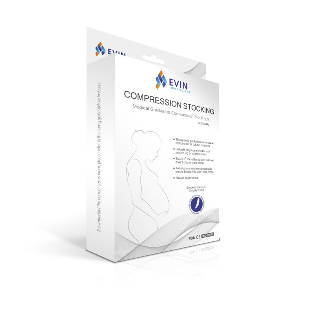 Evin Compression Thigh High Stocking - Regular | Shopee Malaysia