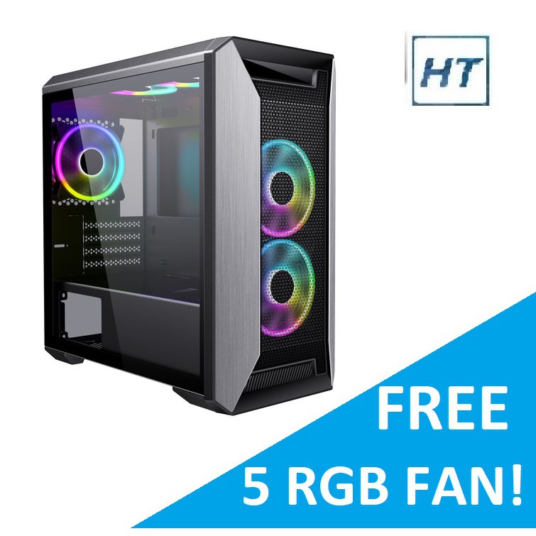 Invasion Edge M Matx case Gaming PC case tempered Glass | Shopee Malaysia