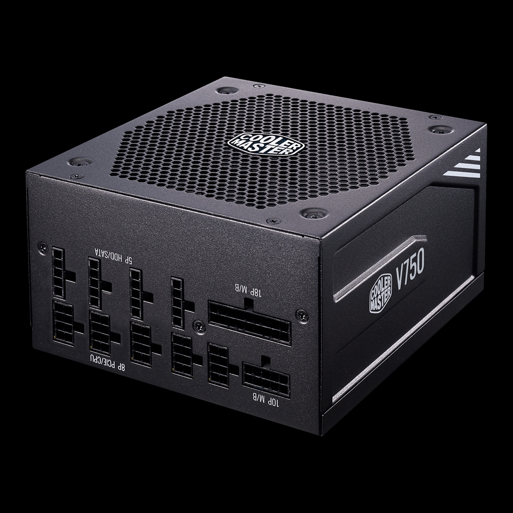 Cooler Master V750 80 Plus Gold 750W Gold Full Modular Gaming Power ...