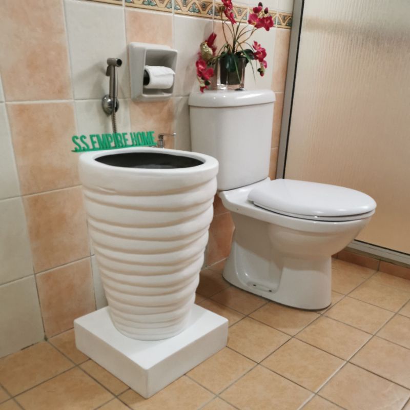 Tempayan TP4 FP11L Premium Fiberglass Tangki Simpanan Air Bathtub Tong ...